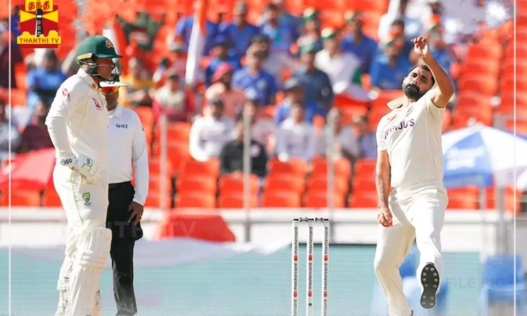 பார்டர் - கவாஸ்கர் தொடரின் 4வது டெஸ்ட்: 2ம் நாள் உணவு இடைவேளையில் ஆஸி. அணி முதல் இன்னிங்சில் 4 ...